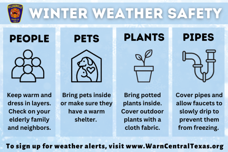 Winter Weather « Pflugerville Fire Department ESD 2
