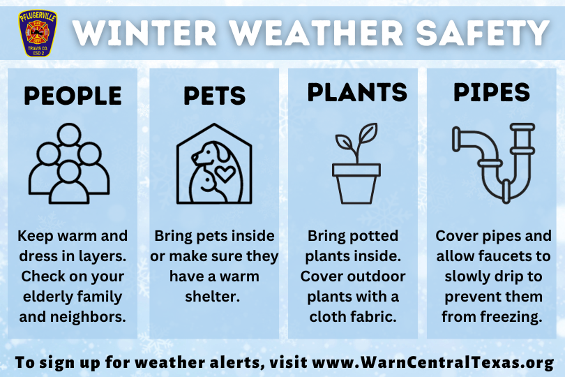 Winter Weather « Pflugerville Fire Department ESD 2